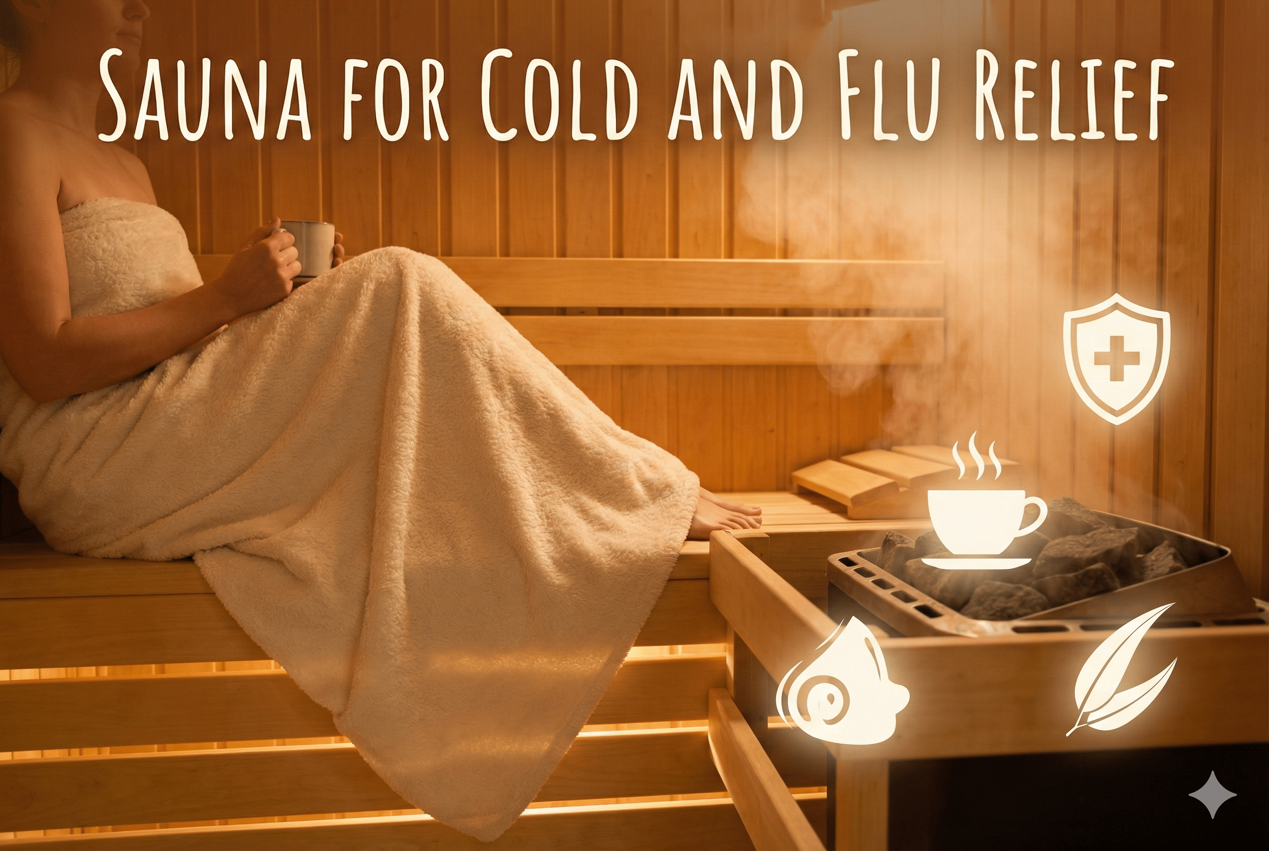 Mit Grippe In Die Sauna