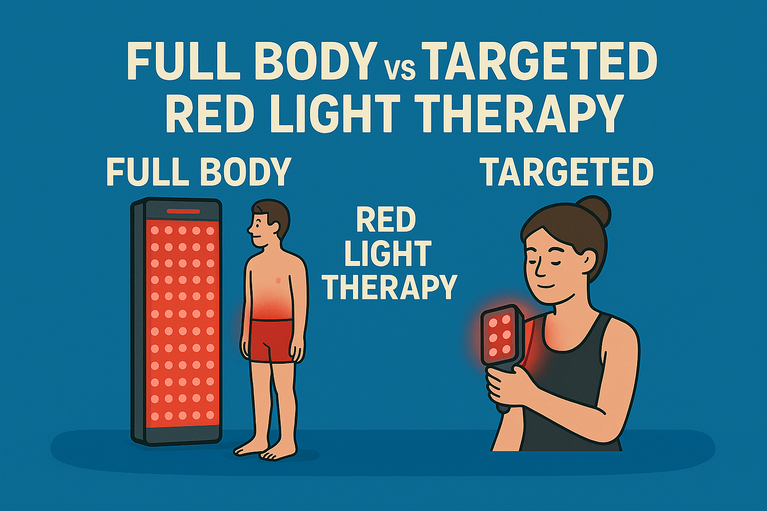 Full Body vs Targeted Red Light Therapy