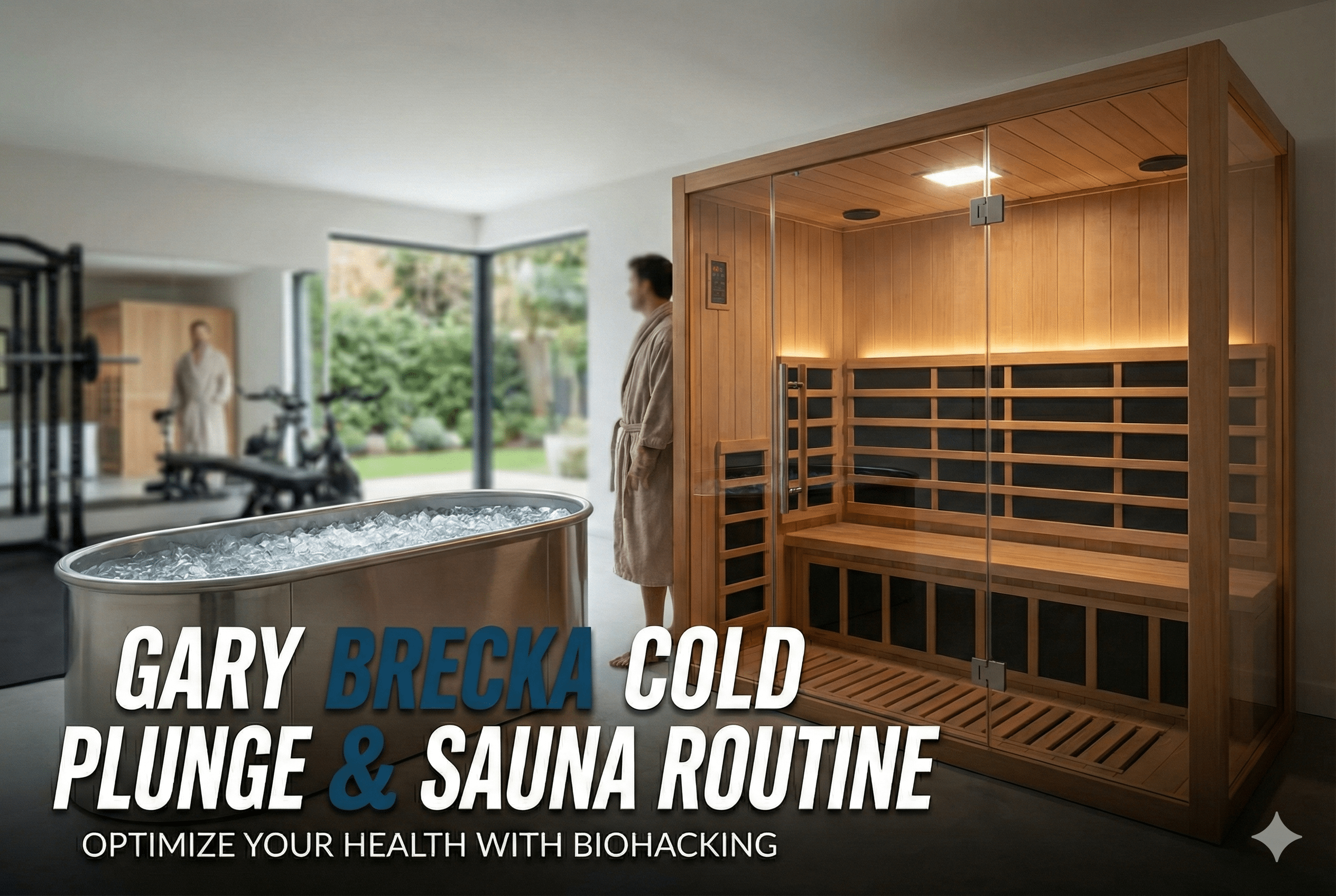 Gary Brecka Cold Plunge & Sauna Routine: The Ultimate Biohacker Setup