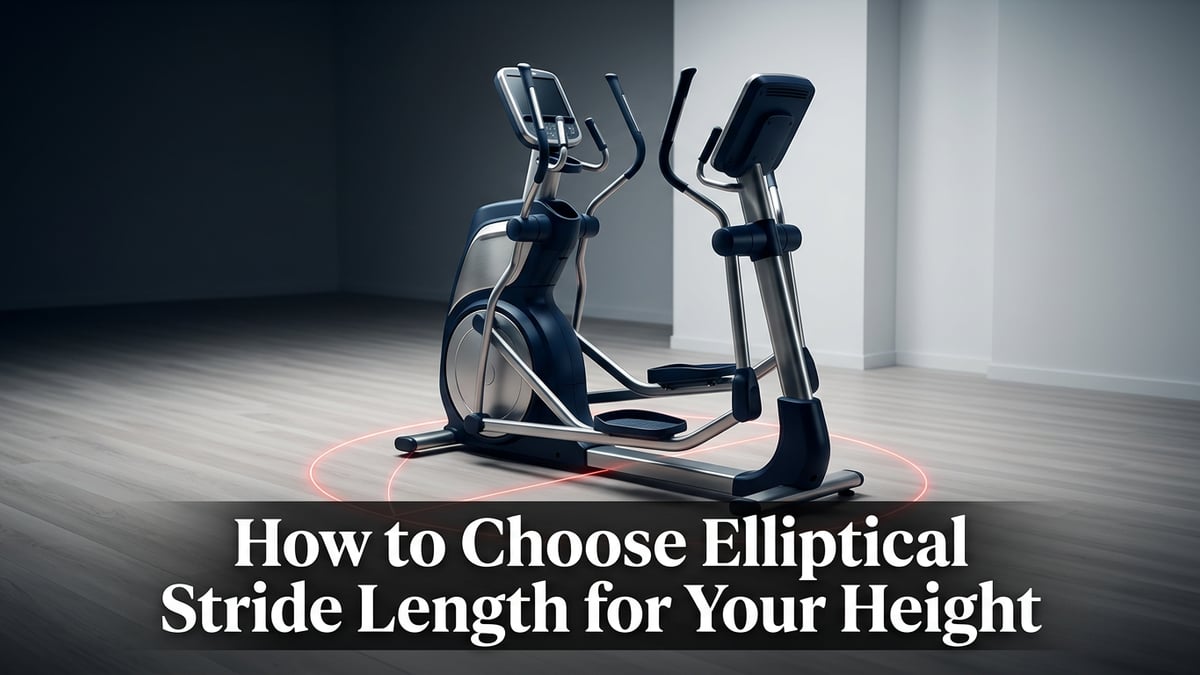How to Choose Elliptical Stride Length for Your Height