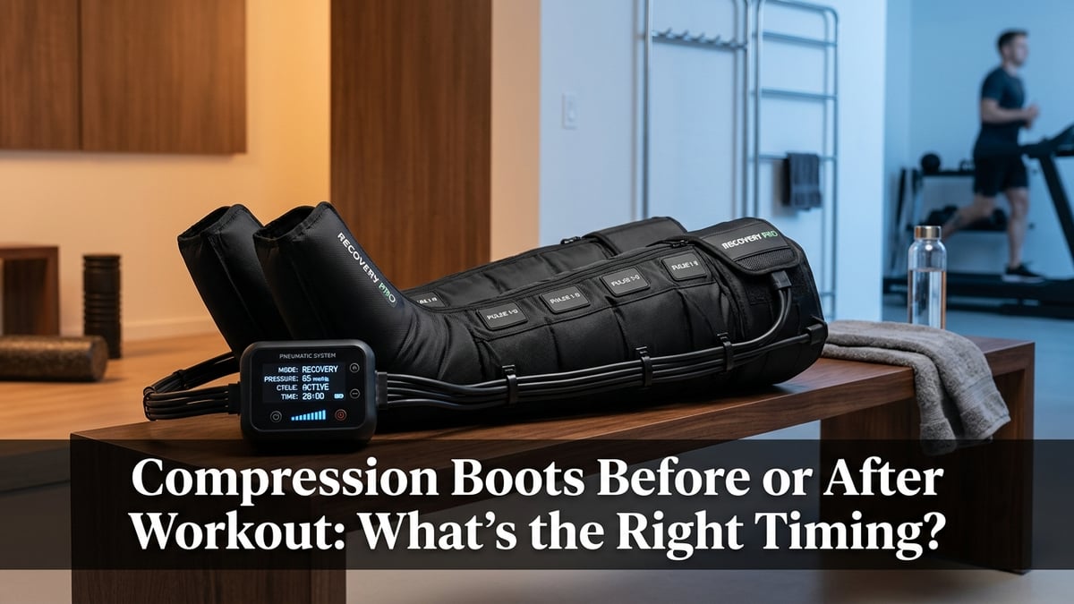 Compression Boots Before or After Workout: What's the Right Timing?