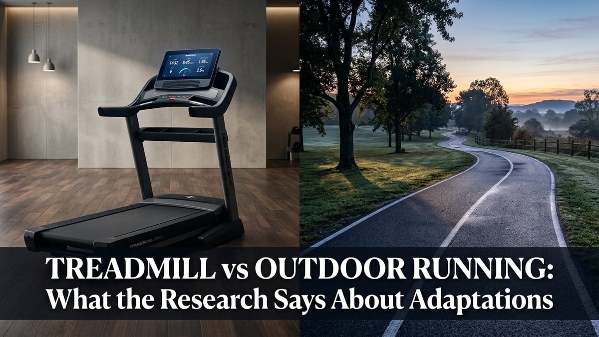 Treadmill vs Outdoor Running: What the Research Says About Adaptations