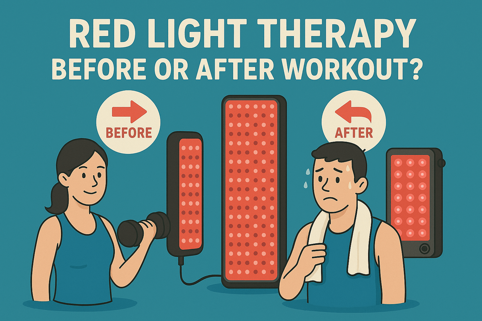 Red Light Therapy Before or After Workout? Best Timing for Athletes