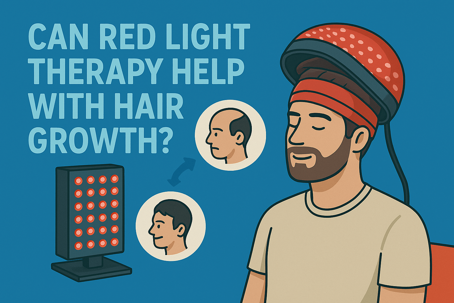 Can Red Light Therapy Help With Hair Growth?