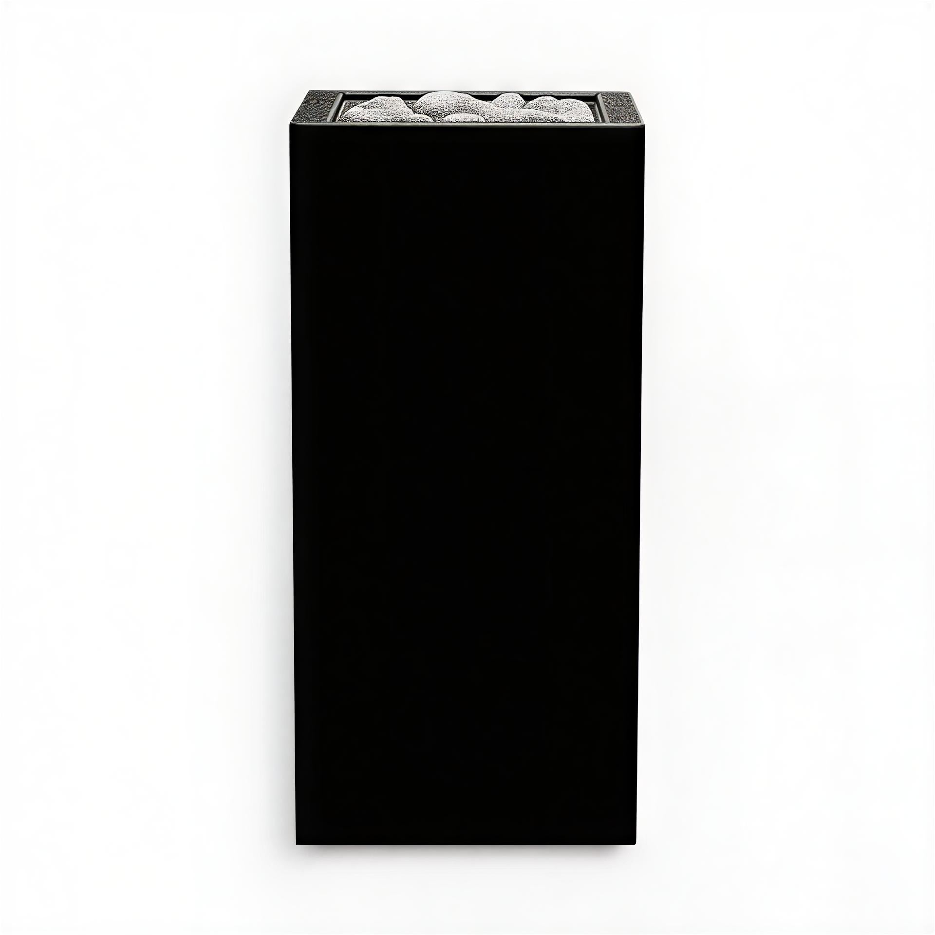 HUUM CORE Black – CORE Series Sauna Heater, Black Exterior, 9kW